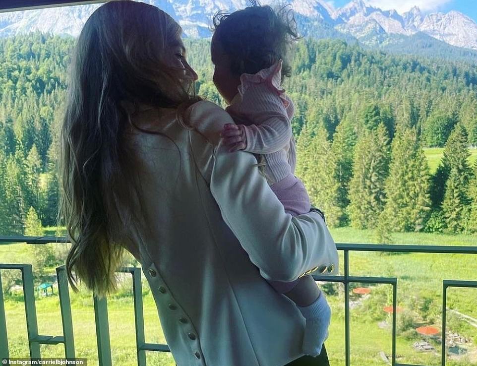 Carrie Johnson shares photo of daughter Romy at G7 summit - Smartblogideas