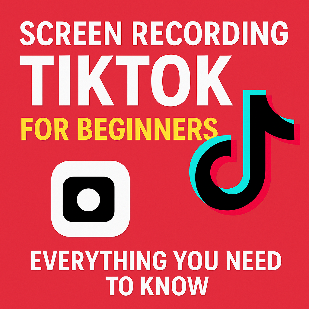 Screen Recording TikTok for Beginners: Everything You Need to Know ...