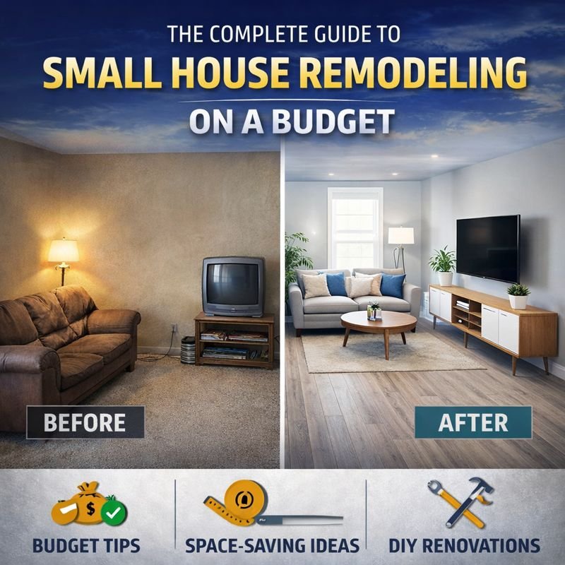 The Complete Guide to Small House Remodeling on a Budget